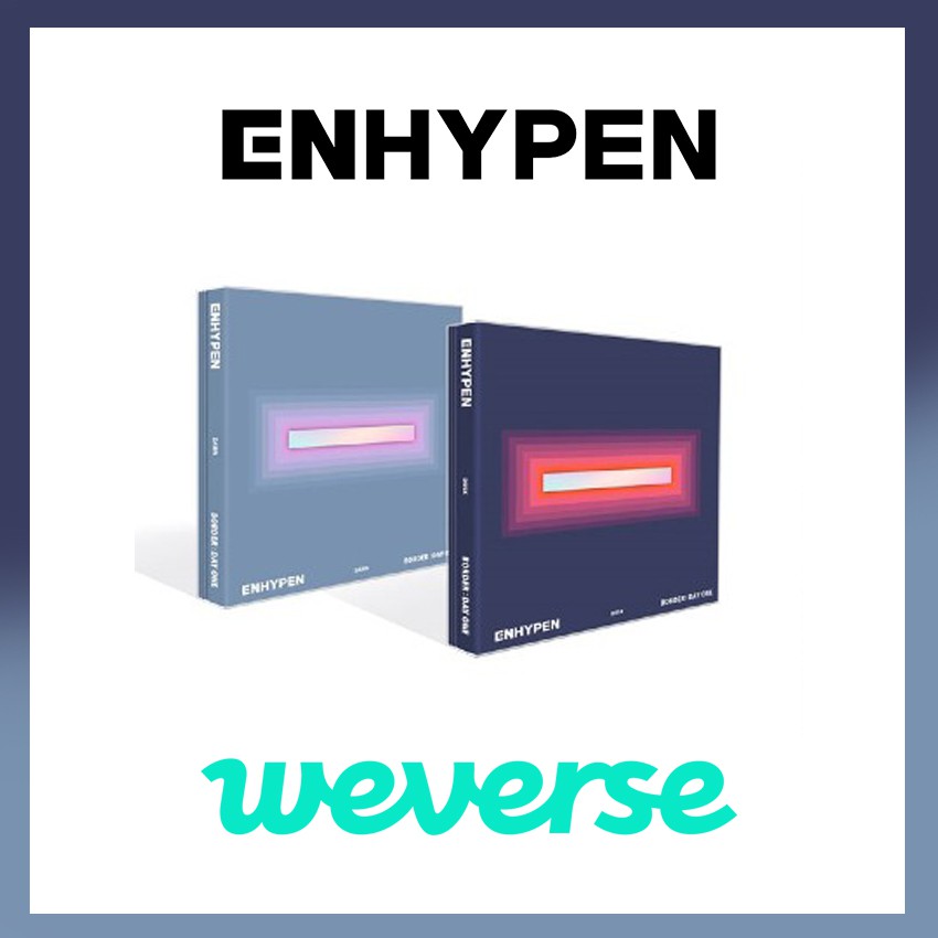 WEVERSE ENHYPEN Mini Album Vol 1 BORDER DAY ONE RMmQ | Shopee Thailand