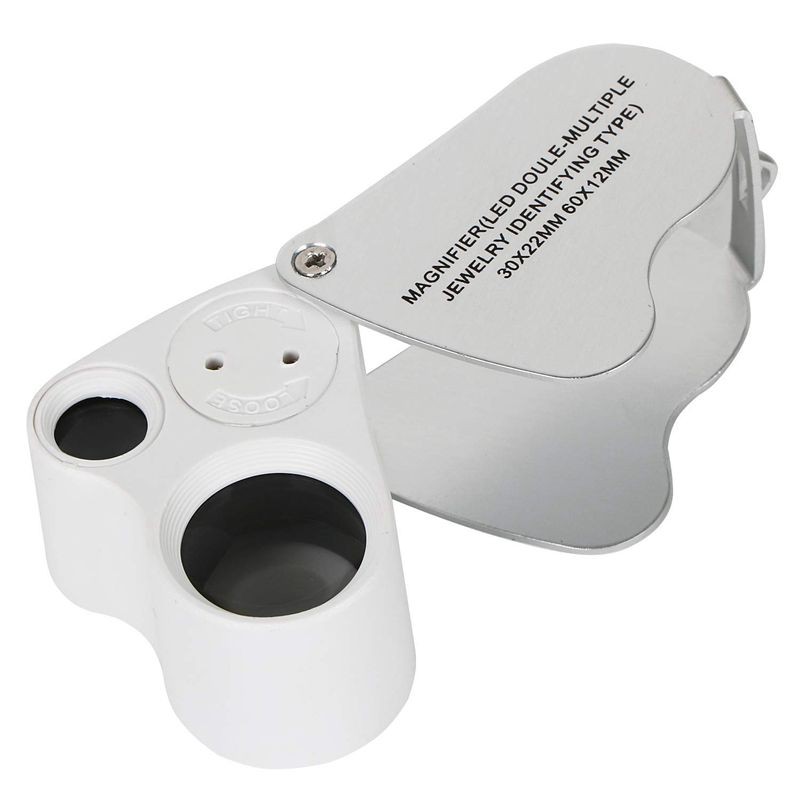 3-Piece Set Of Magnifying Magnifying Glass 30, 40, Double 30/60 ...