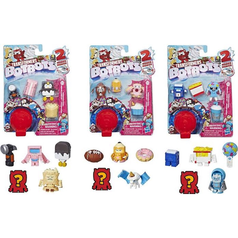 Transformers BotBots Toys Series 1 Toilet Troop 5-Pack - Mystery 2-In-1 ...
