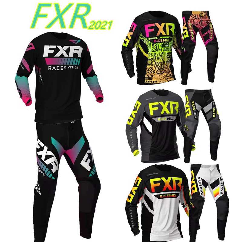 FXR Motocross Clothing fox Dirt Bike Jersey And Pant Moto MX Suit ...