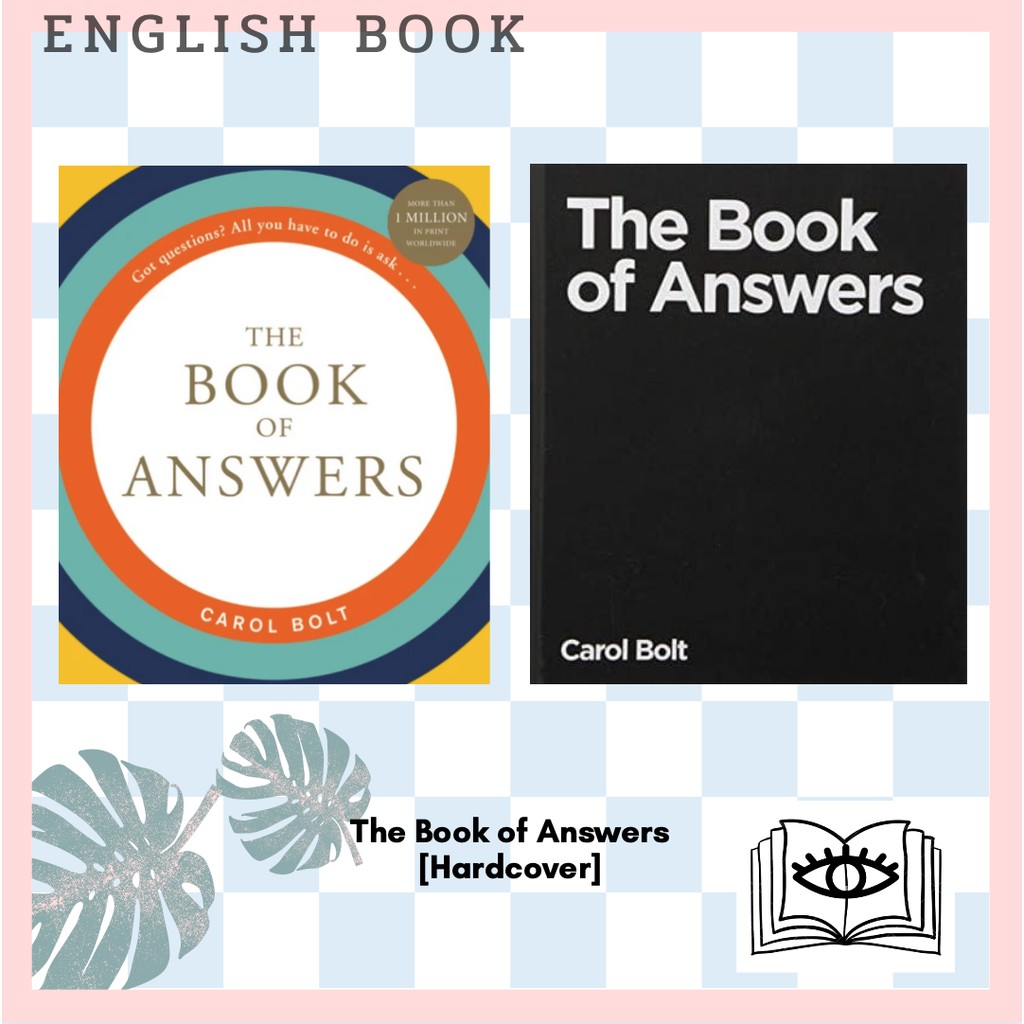 [Querida] หนังสือภาษาอังกฤษ The Book of Answers by Carol Bolt | Shopee ...