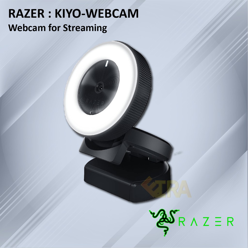 กล้องเว็บแคม RAZER Camera Kiyo ring light gaming gear | Shopee Thailand