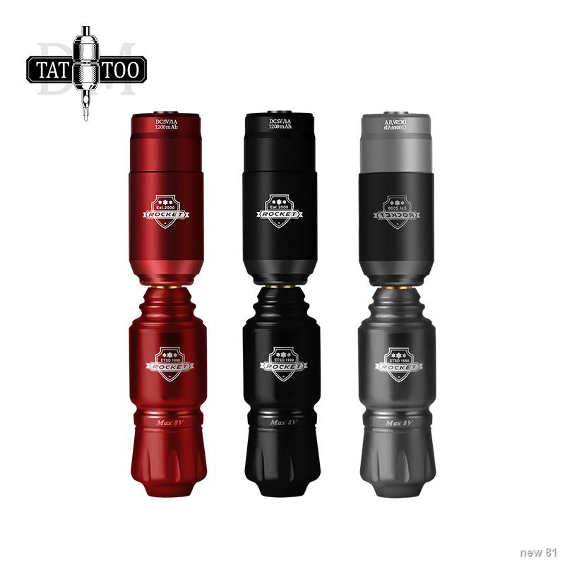 Mini Rocket Tattoo Machine Set Japan Motor Wireless Tattoo Power Supply ...