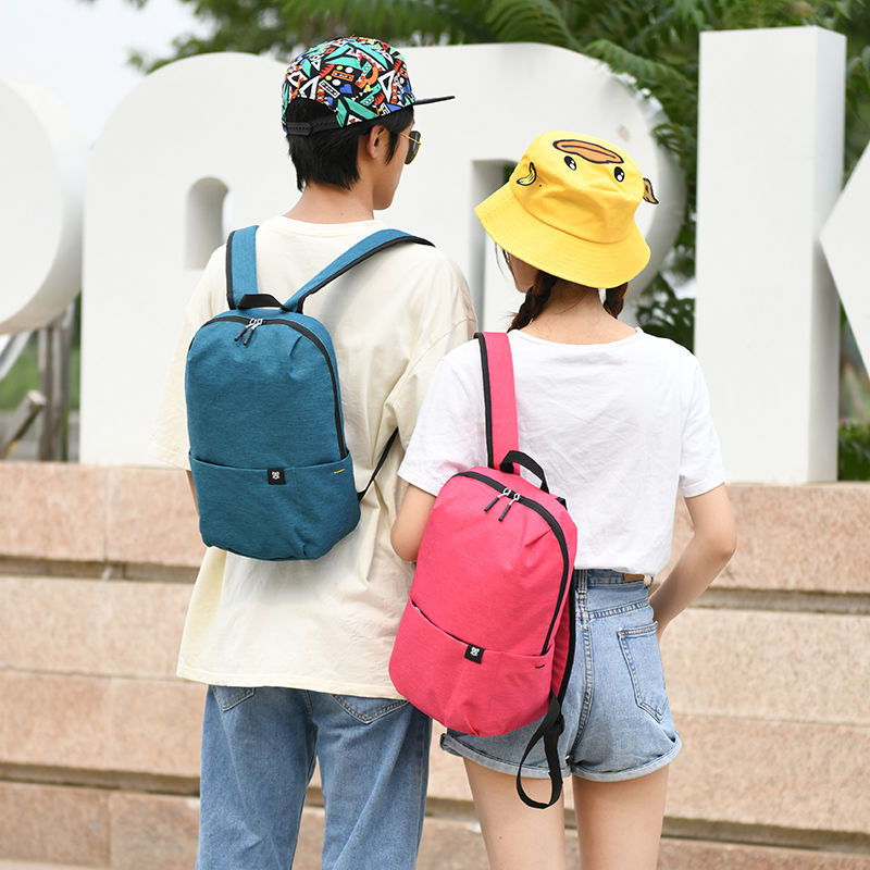 New Colorful Small Backpack Chest Bag Casual Lightweight Student Travel ...