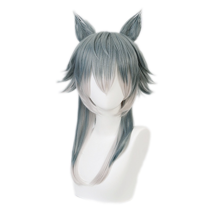 คำ -คำแนะนำ -มั ธAnime Beastars Cosplay Costumes Wig Mask Grey Wolf ...