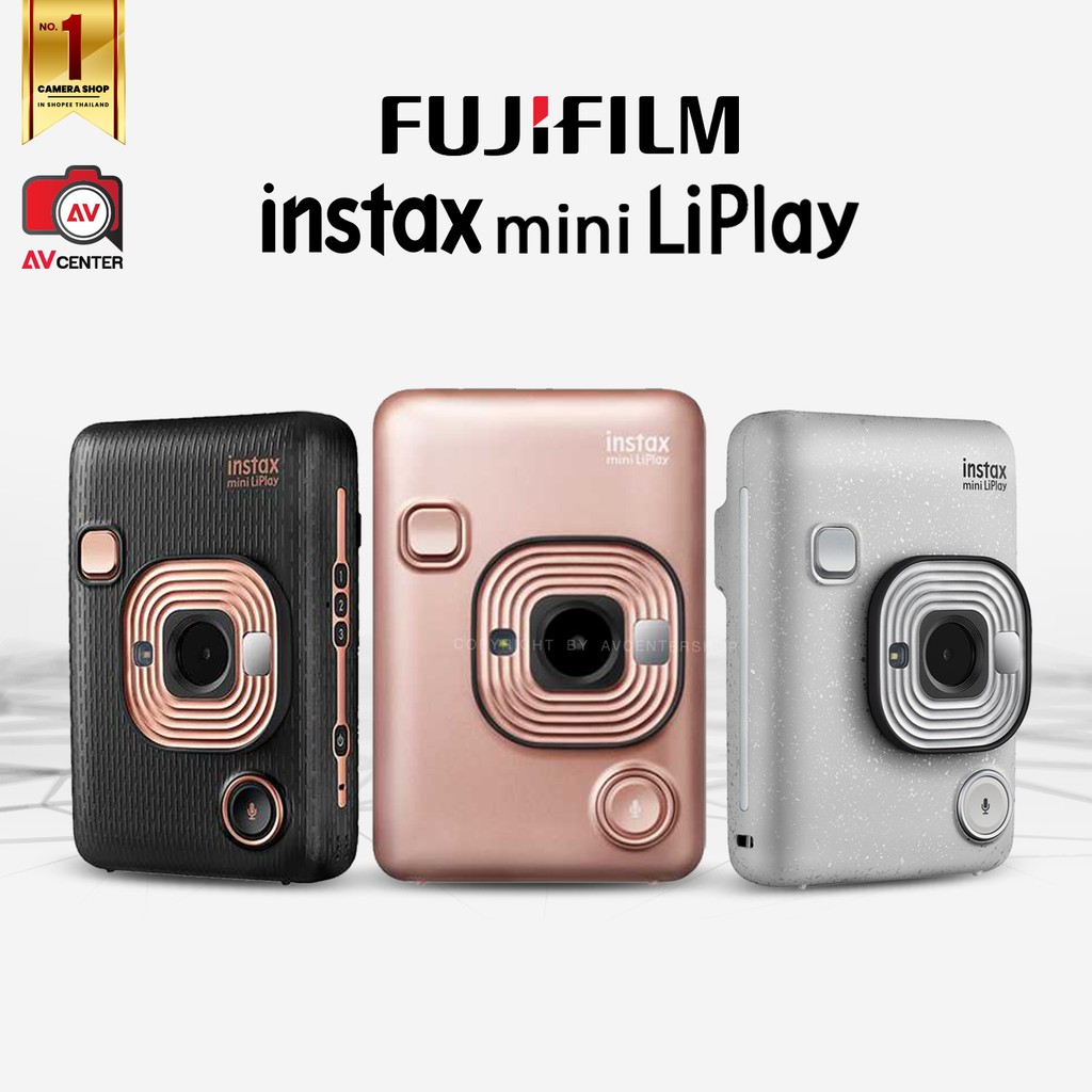 Fujifilm Instax Mini LiPlay Instant Film Camera - กล้องฟิล์ม โพลารอยด์ ...