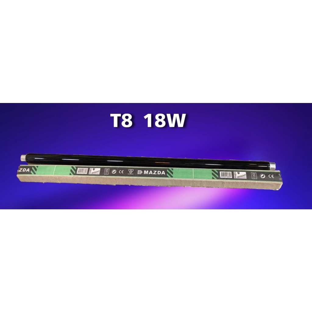หลอด blacklight แบล็คไลท์ ล่อแมลง T8 18W มีรางขายด้วย OCGE - xoib4xk8bg ...