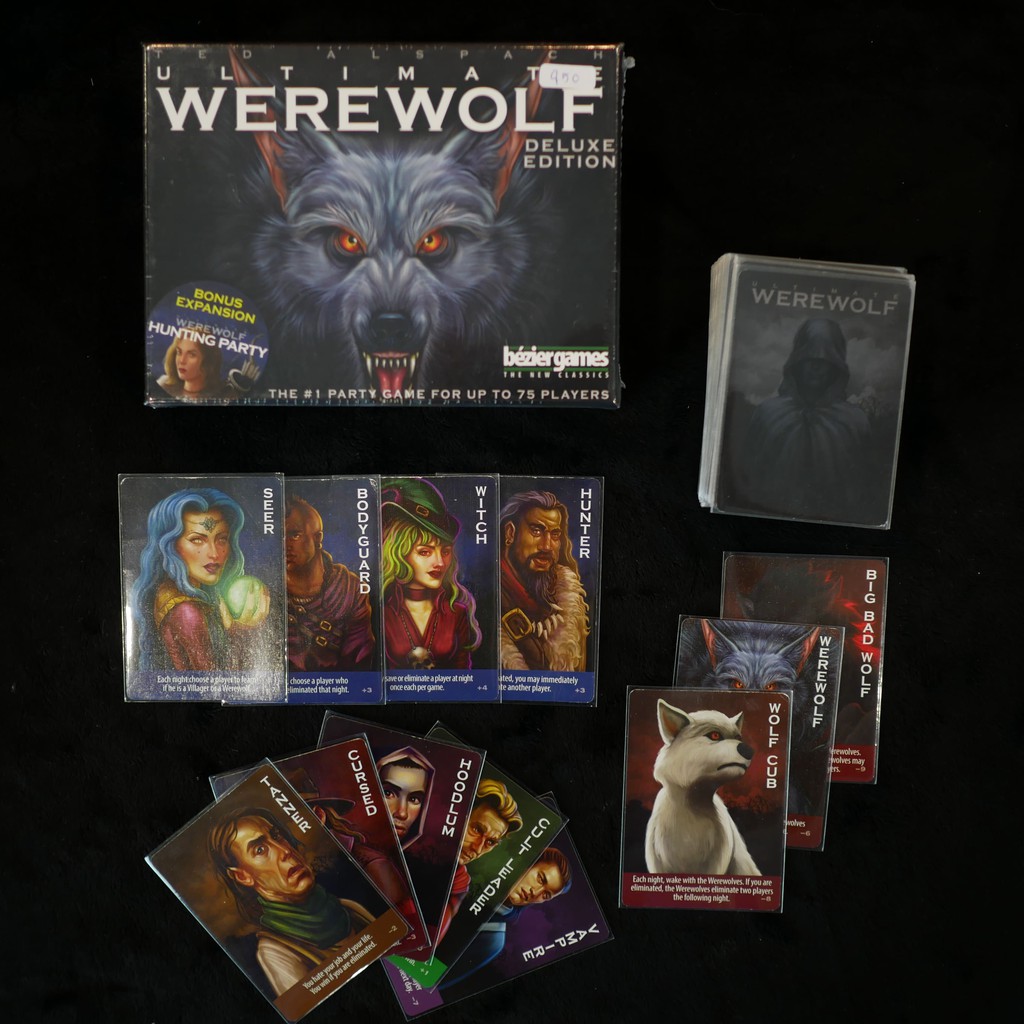 Ultimate Werewolf Deluxe Board Game (ENG) แถมซองใส่การ์ด SP 78 - alisa ...