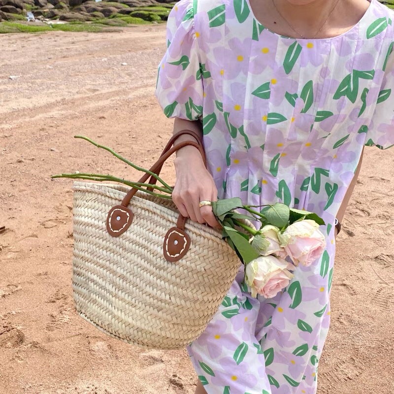 patricia house เดรสทรงเกาหลี แขนบอลลูน - pizza_outfit - ThaiPick