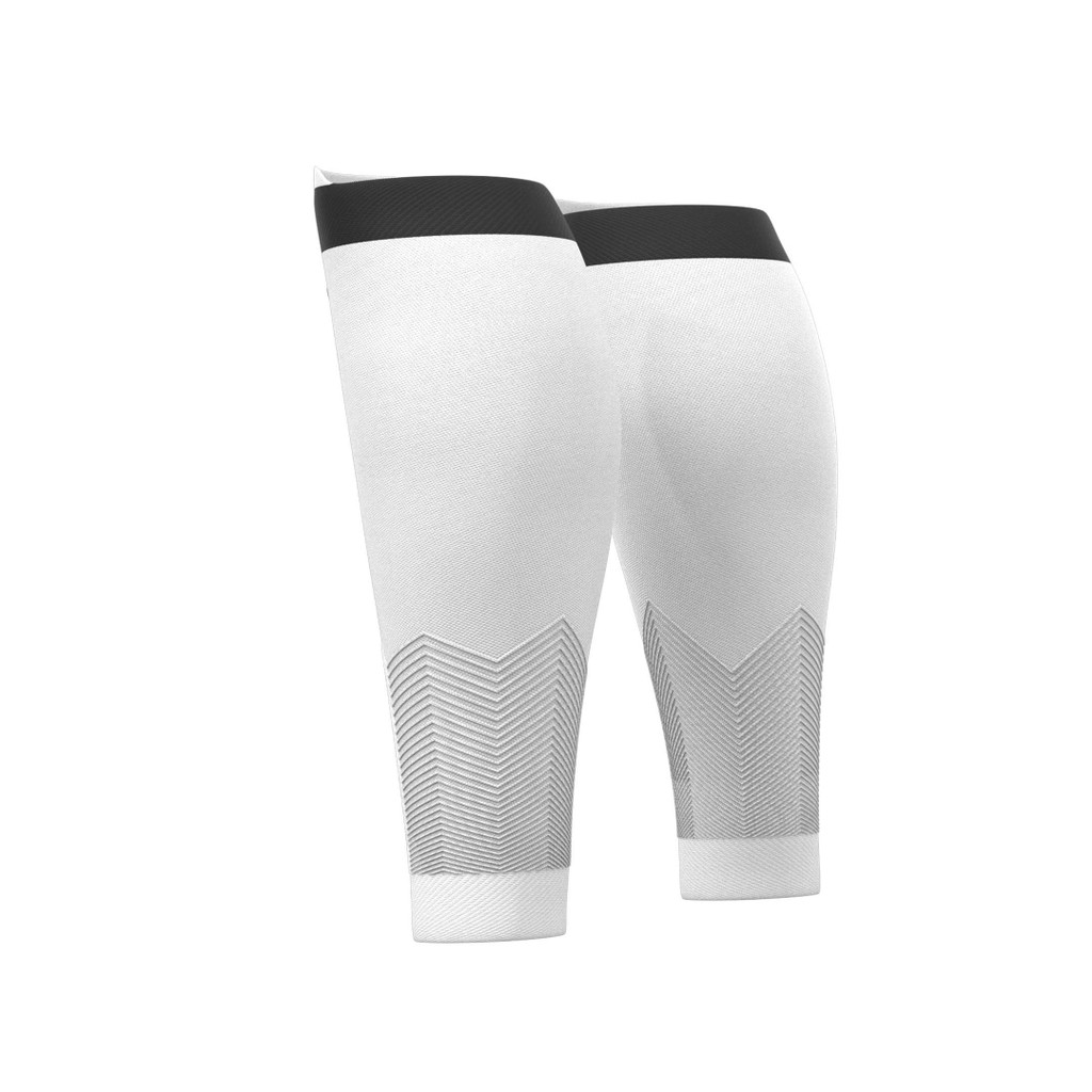 Compressport R2V2 Calf Sleeves White - bananarun - ThaiPick
