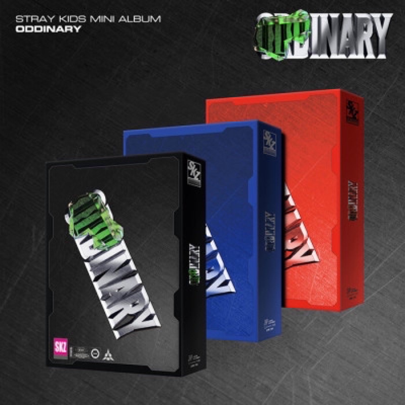 อัลบั้มเต็มไม่แกะซีล STRAY KIDS - ODDINARY ได้การ์ดพิเศษ Ktown4u (สุ่ม ...