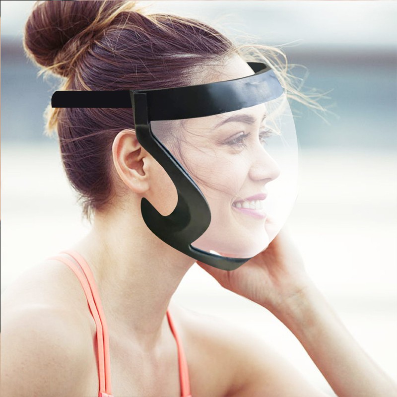 ☁ nopeet Unisex Sunglasses Oversized full face shield Eye shields ...