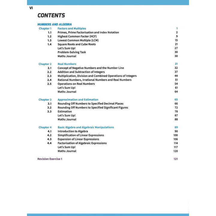 New Discovering Mathematics Textbook 1A (For Secondary 1 Grade 7 Year 7 ...