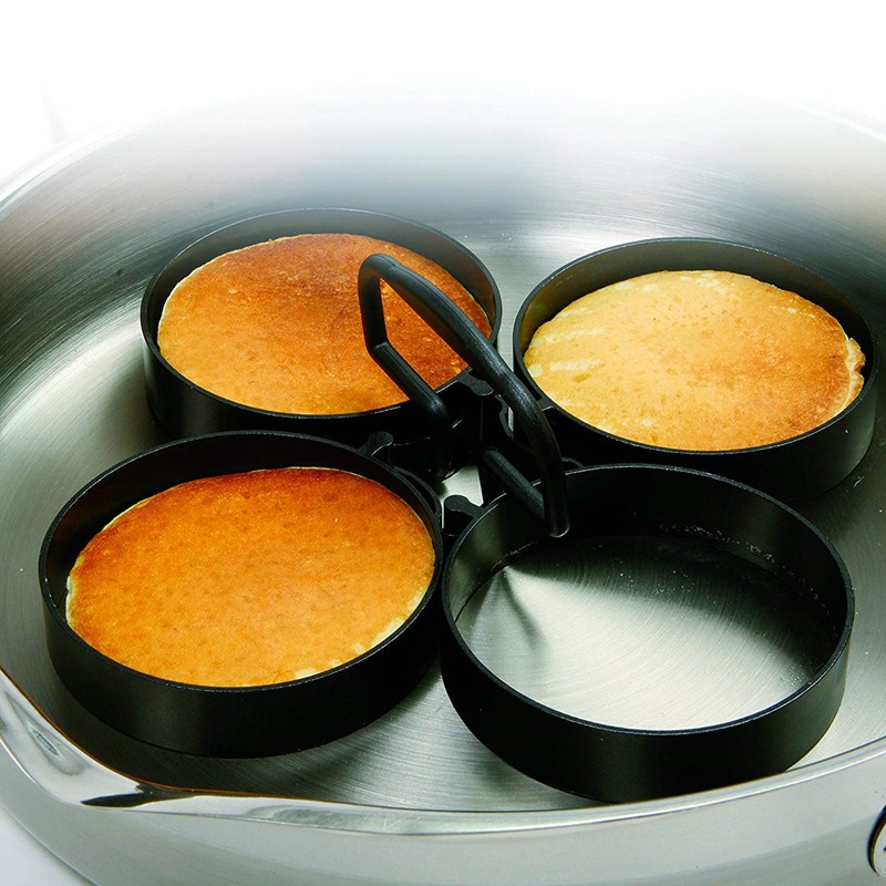 Kitchenware Omelette Tool Non-Stick EggPancake Ring 4 Piece Set ...