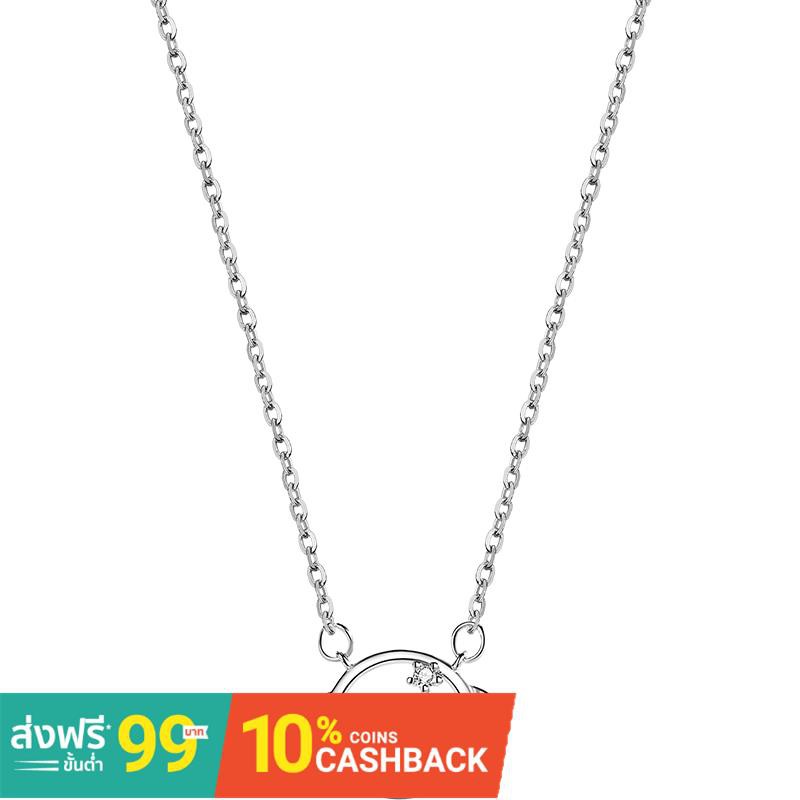ต่างหูเงินS925 สร้อยคอเงินแท้ ins กระดูกไหปลาร้าโซ่ช่องแบรนด์เครื่องประดับลมเย็น 2021 อินเทรนด์ ...