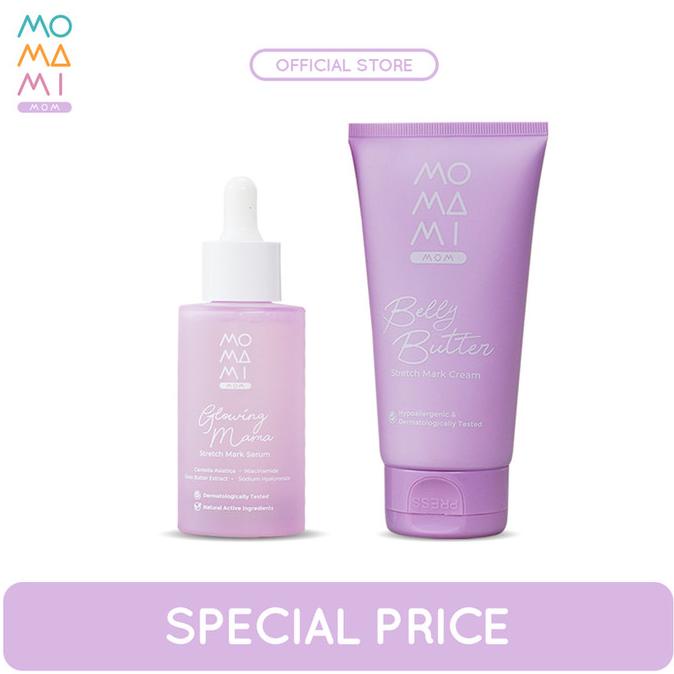 Momami Bundle ครีมทาหน้าท้อง และเซรั่มมาม่าเรืองแสง - pewshop0mt.th ...