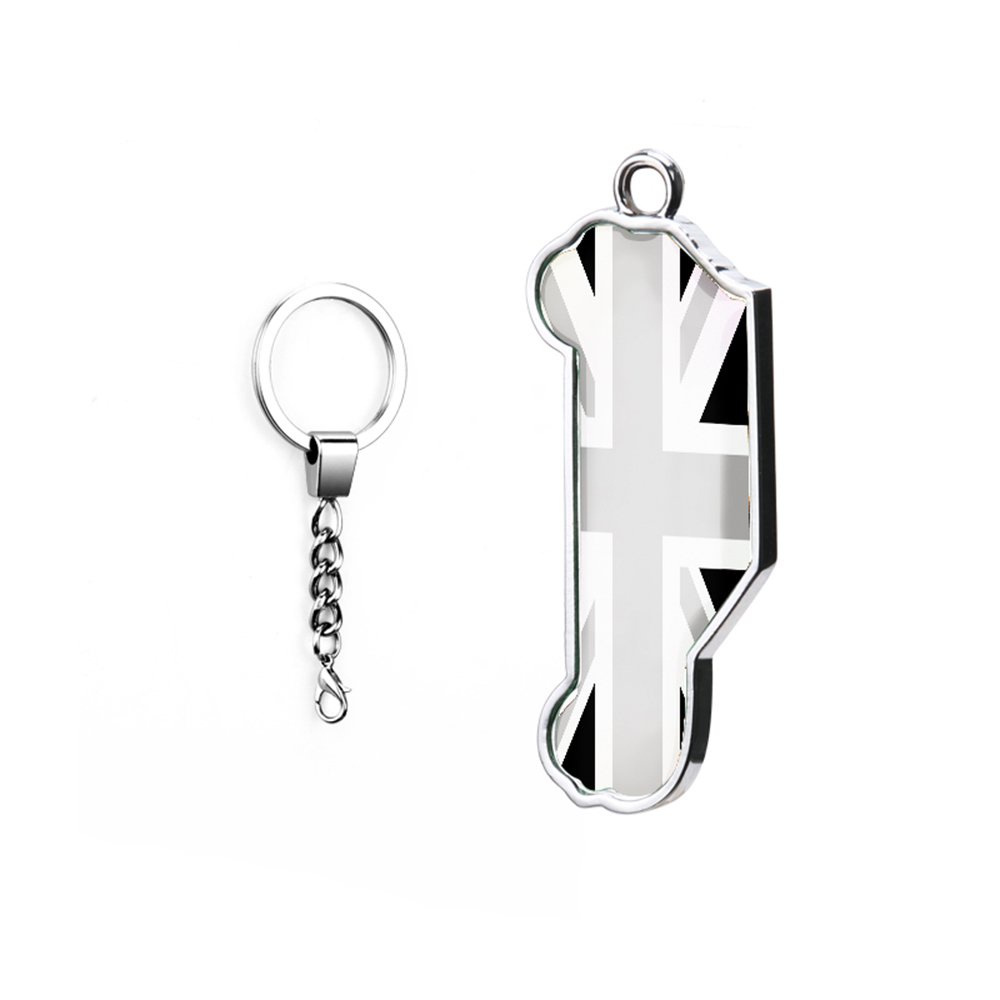 Car Stainless Steel Keychain Key Ring Car Model Pendant For Mini Cooper ...