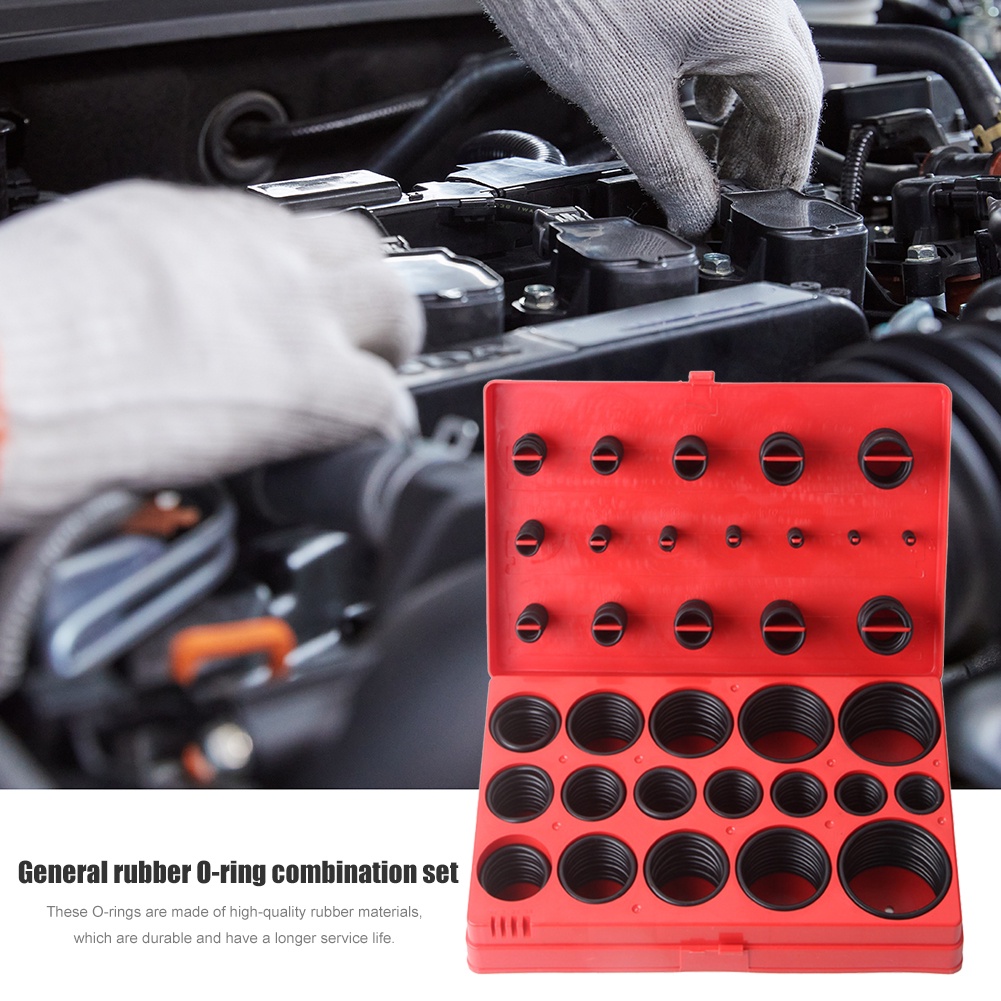 พร้อมส่งยางโอริง 419 pcs 30 ขนาด O-Ring Assortment Nitrile Rubber Tool ...