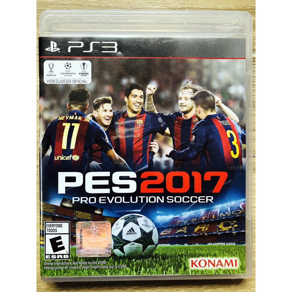 PRO EVOLUTION 2017 PES 2017 PS3 ENG | Shopee Thailand