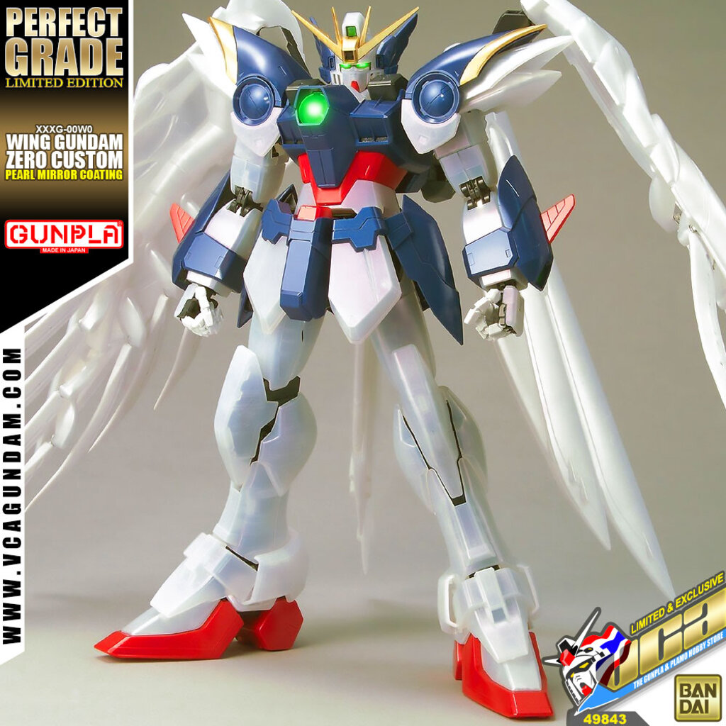 Review BANDAI GUNPLA PERFECT GRADE PG 1/60 WING GUNDAM ZERO CUSTOM ...