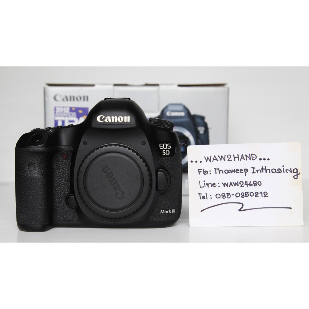 Body 5D Mark III (ชัตเตอร์ 13672 ครั้ง) อดีตประกันศูนย์ สภาพสวยมาก ...