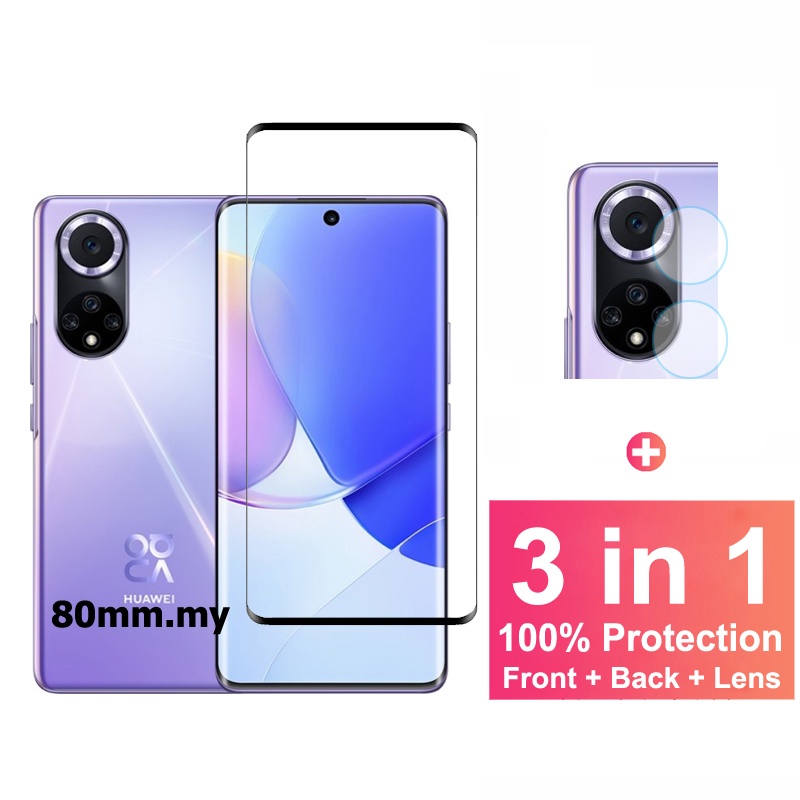 ฟิล์มกระจกนิรภัยกันรอยหน้าจอ คุณภาพสูง สําหรับ Huawei Nova 9 Nova9 8i 8 7 SE 7i 5T P50 P40 P30 ...