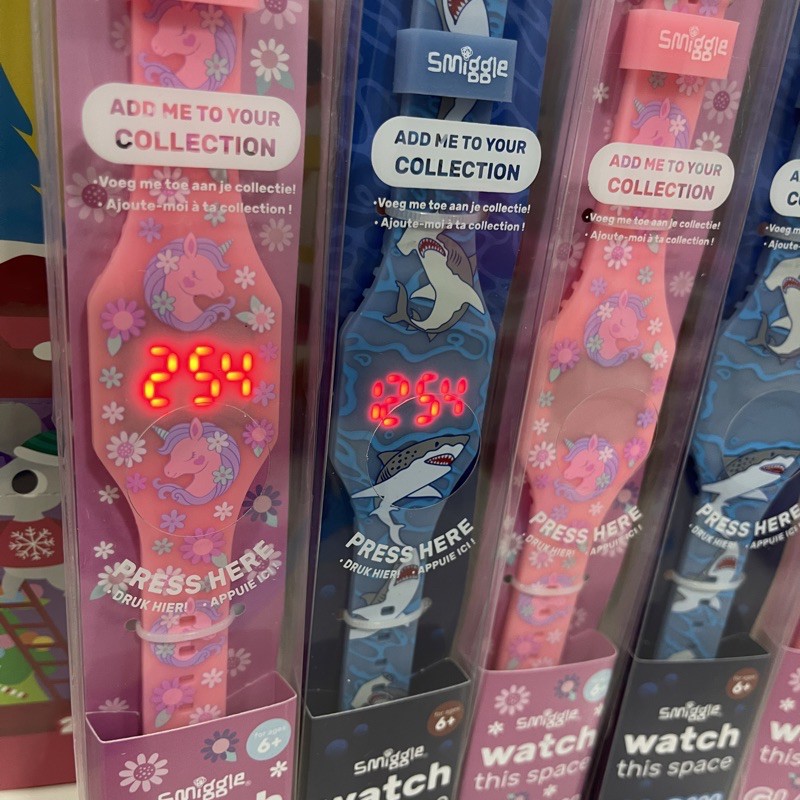 smiggle สมิกเกอร์ นาฬิกาซิลิโคน watch จ่ายปลายทางได้ ของแท้ สินค้าพร้อม ...