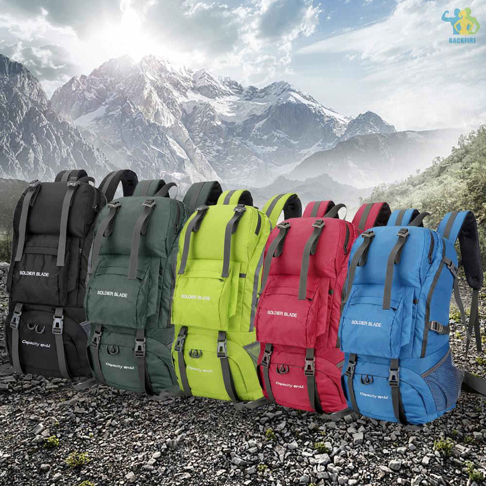 50L Camping Hiking Backpack Large Capacity Mountaineering Pack ...