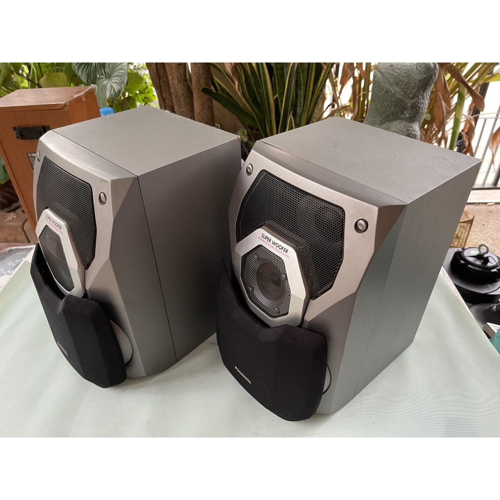ลำโพง 1 คู่ มือสองญี่ปุ่น PANASONIC BI-WIRING SB-NS75 (830) 60W 6 โอห์ม ...