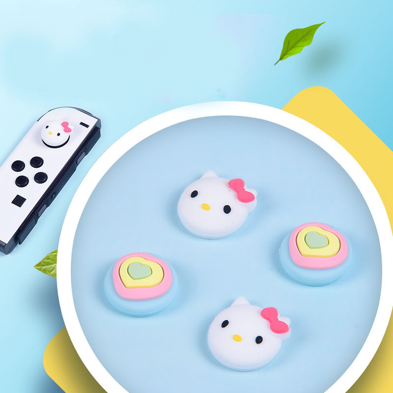 Soft Nintendo Switch Gamepad Cap Thumb Joystick Cap Game Cute Cartoon ...