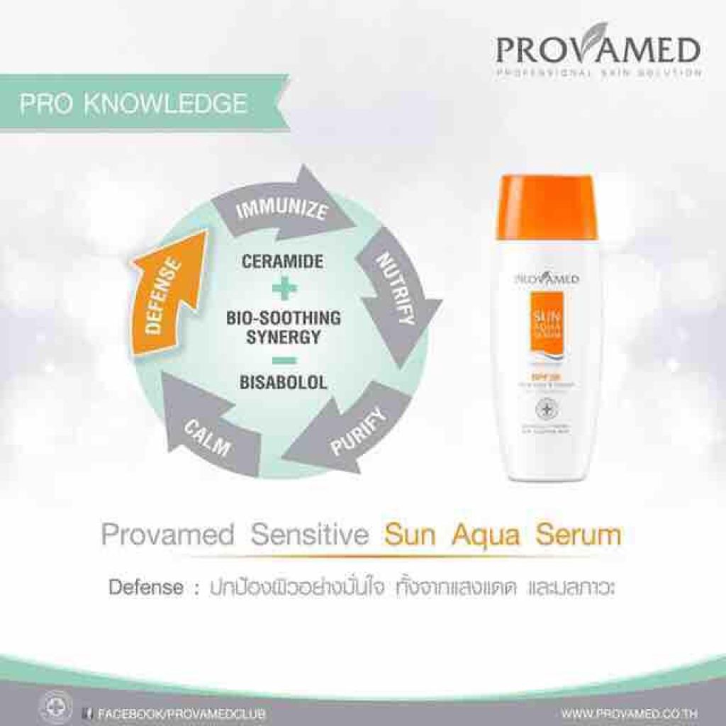 Provamed SUN AQUA SERUM SPF50 - kiy8166 - ThaiPick
