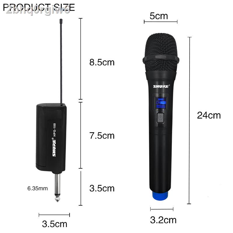 SHURE HPG-100 (can charger battery have) frequency UHF wireless ...