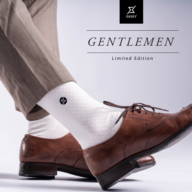 ถุงเท้าพรีเมี่ยม Easey Limited Edition รุ่น Gentlemen ...