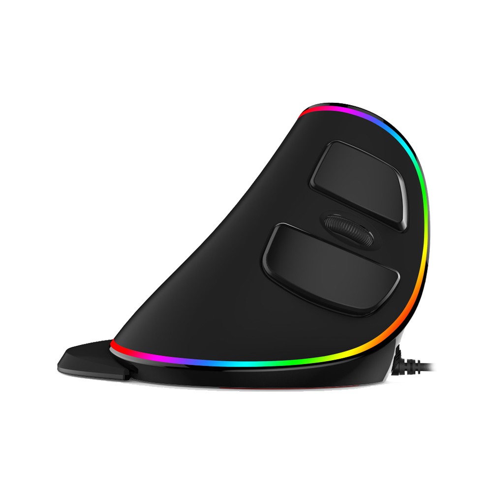 delux m 618 plus rgb เมาส์ออปติคอลแบบใช้สาย 8001200160024004000 dpi 5 levels ergonomic สําหรับ ...