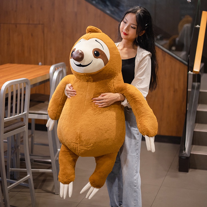000 คน35 100CM Korea TV Backstreet Rookie Simulation Stuffed Sloth Toy ...