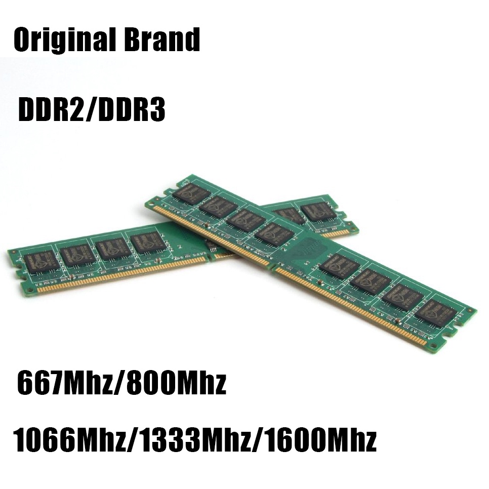 for kingston chi C Memory RAM Memoria Module Comuter Deskto 2GB C2 DDR2 4GB DDR3 8GB 667MHZ ...