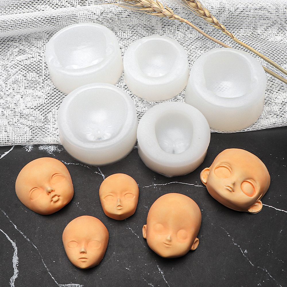 SUSANS Proportional 3D Facial Mould Cake Decorating Clay Head Sculpey ...