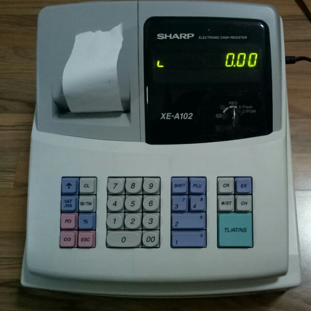 เครื่องคิดเงินSHARP xe-a102 | Shopee Thailand