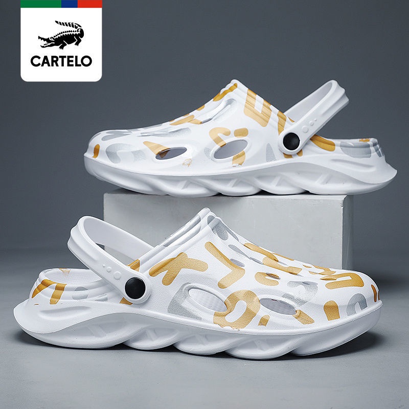 Cardile crocodile hole รองเท้าผู้ชาย 2022 ฤดูร้อนใหม่สวมใส่รองเท้าแตะ ...