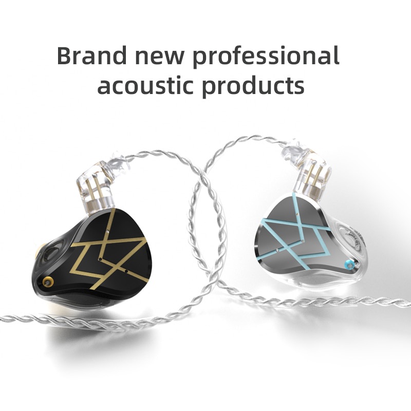 KZ ASX 20BA Units HIFI In Ear Earphone Bass DJ Monitor Earbuds Noise ...