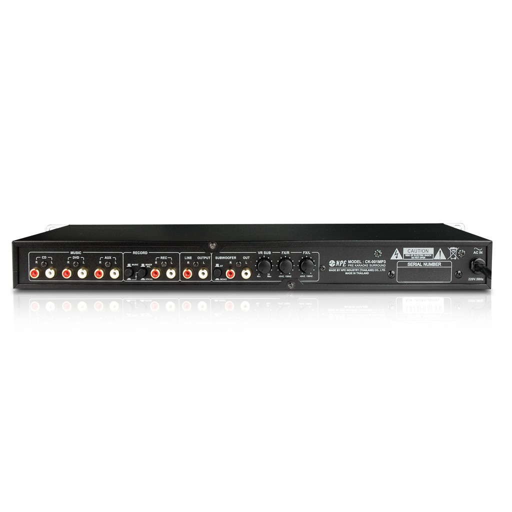 ปรีแอมป์ NPE CK-001MP3 (มีช่อง USB) CK-001 เอ็นพีอี PREAMP NPE CK001MP3 ...