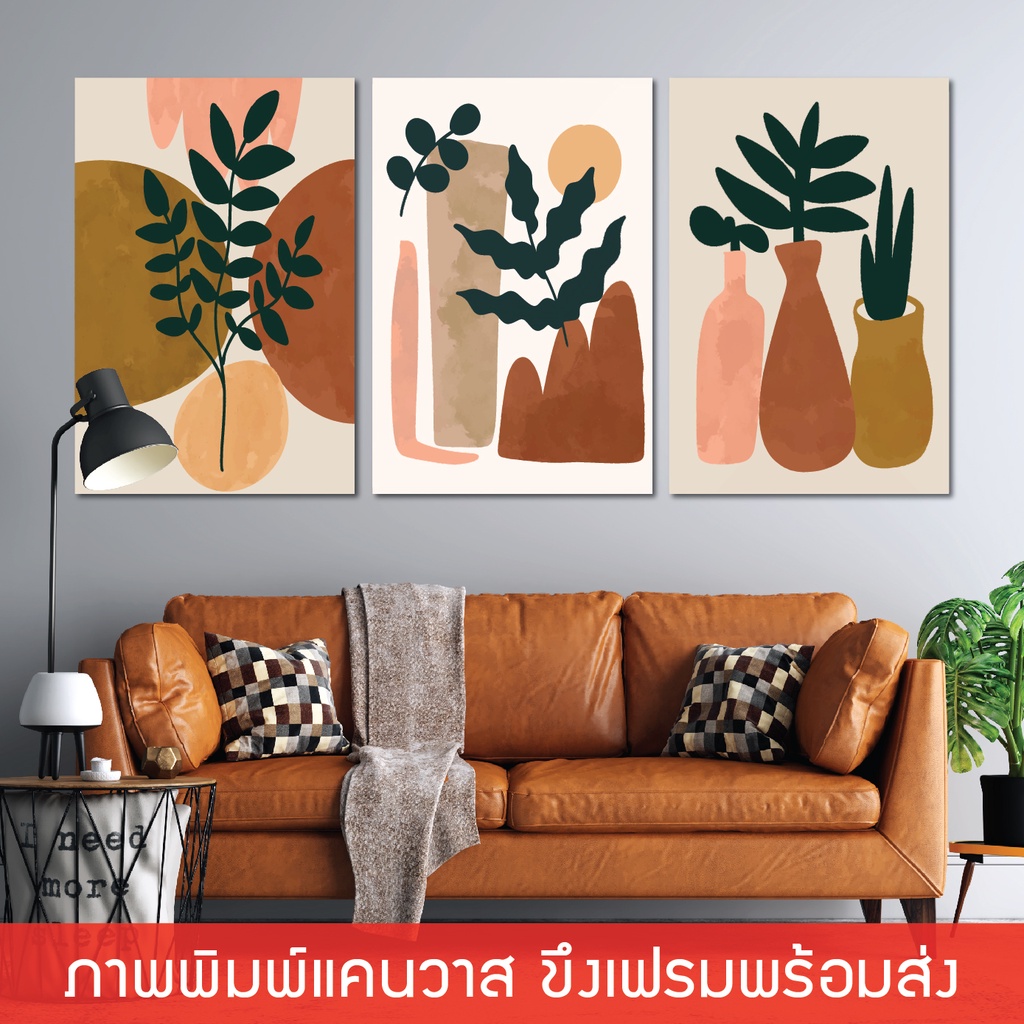 ภาพตกแต่งผนัง ภาพพิมพ์แคนวาส พร้อมกรอบลอย [พร้อมส่ง] | Shopee Thailand