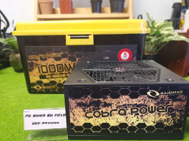 Power Supply Raidmax Cobra 1000W 80 Gold สภาพสวย ครบกล่อง มีประกัน ...