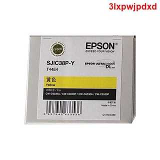 ☏∏ EPSON Epson CW-C6030A/C6530A เครื่องพิมพ์ฉลากสีตลับหมึกเดิม SJIC38P ...