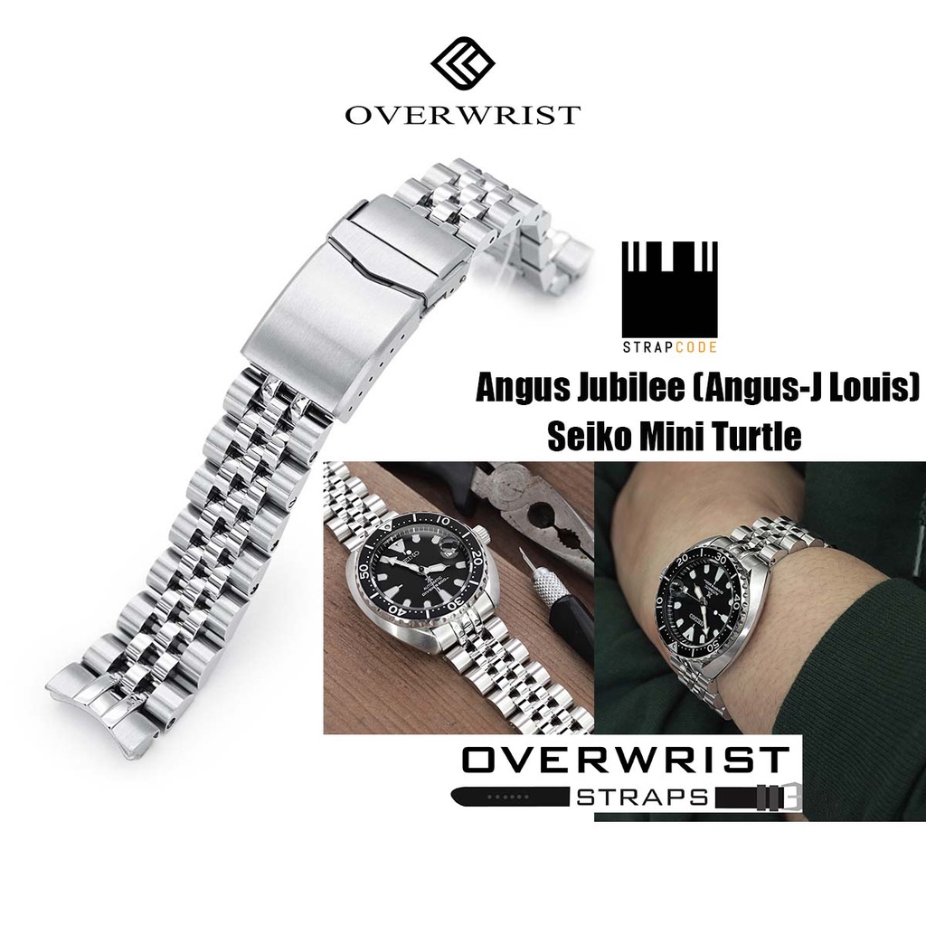 สายนาฬิกา รุ่น miltat strapcode angus jubilee for seiko mini turtle ...