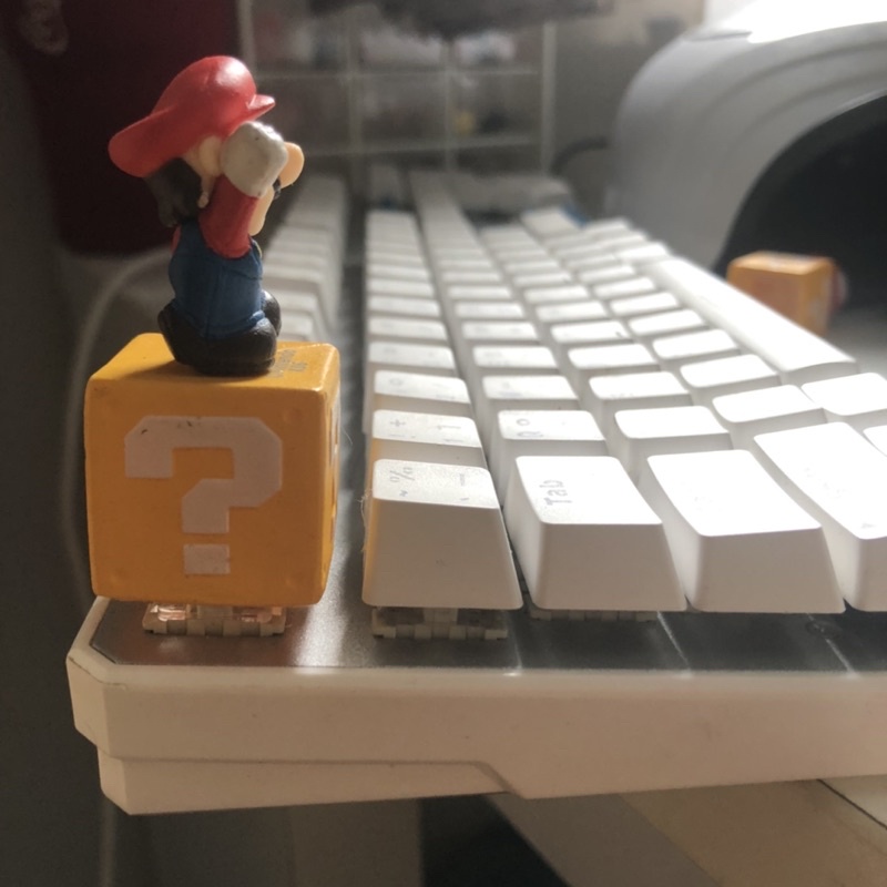 น่ารักมากกsuper mario keycap คีย์มาริโอ้ คีย์บอร์ด mechanical keyboard ...