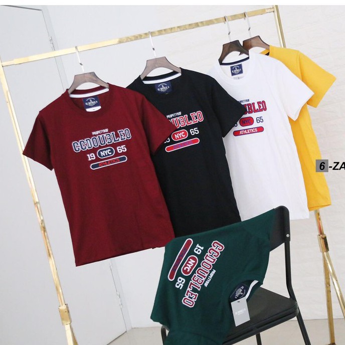 สินค้าขายดี???? เสื้อยืดแขนสั้นงานปัก CC-OO 965 Cotton 100% (SMLXL) - zig_zagroom - ThaiPick