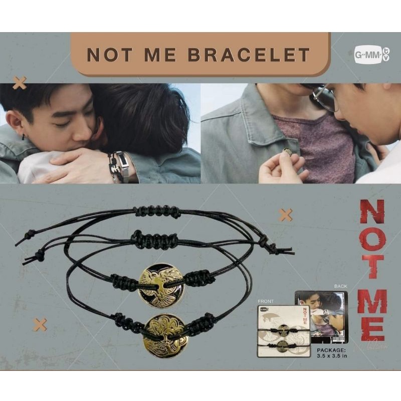 NOT ME BRACELET offgun (พร้อมส่ง) - jao_namkhing - ThaiPick