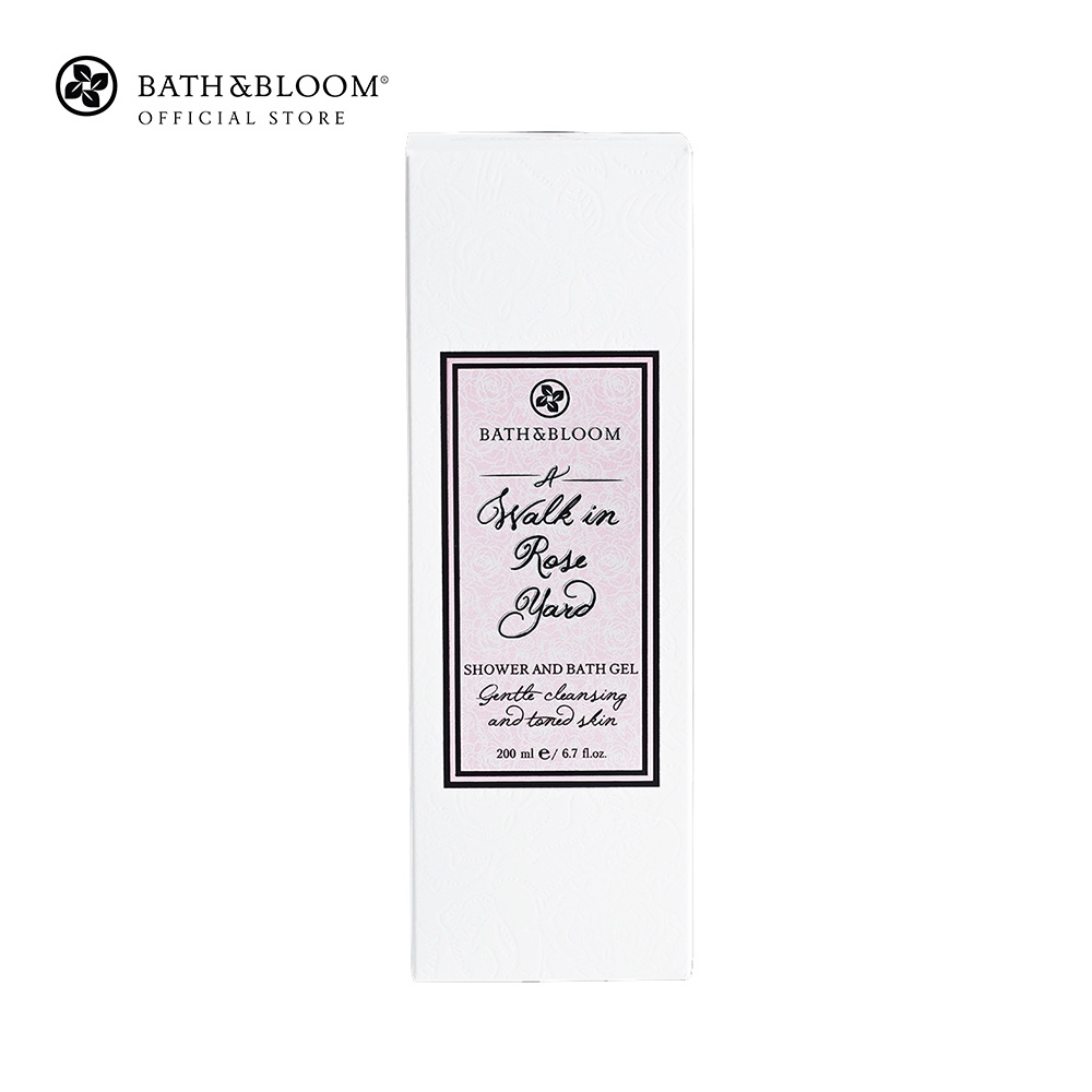 BBRS101 BATH BLOOM A Walk In Rose Yard Shower And Bath Gel 200ml บาธ แอนด์บลูม เจลอาบน้ำ กลิ่น ...