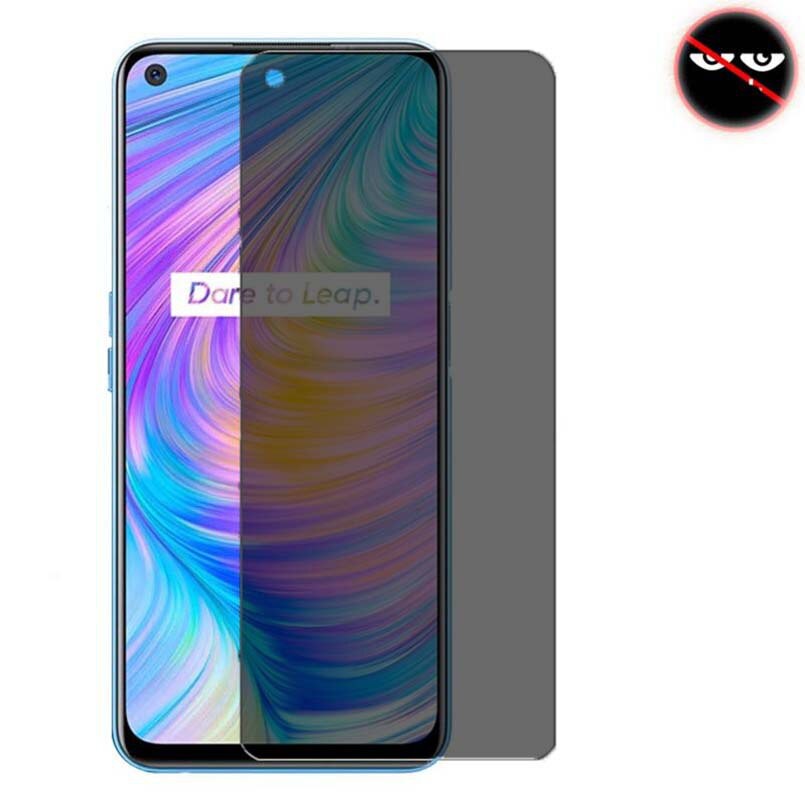 ฟิล์มกระจกนิรภัยกันรอยหน้าจอสําหรับ Oppo Realme Q2I Q2 Pro Narzo 20 Pro ...